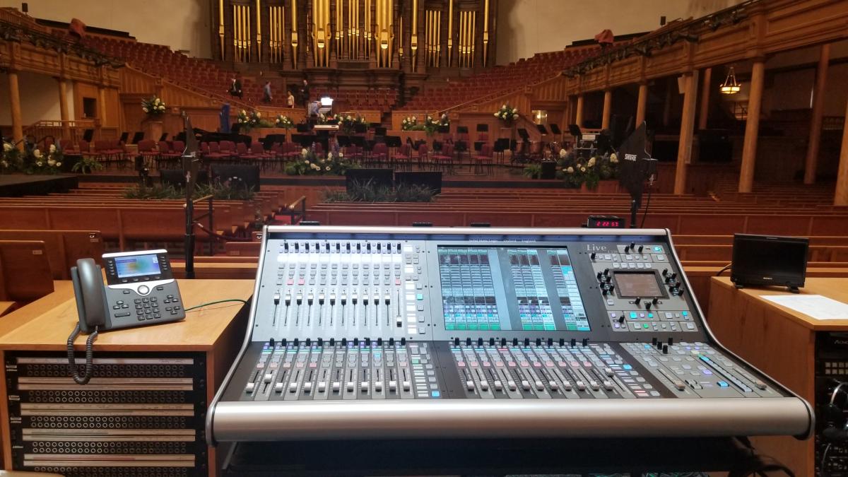 Mormon Tabernacle Installs Two Solid State Logic Live L550 Consoles For ... Mormon Tabernacle Installs Two Solid State Logic Live L550 Consoles For ...